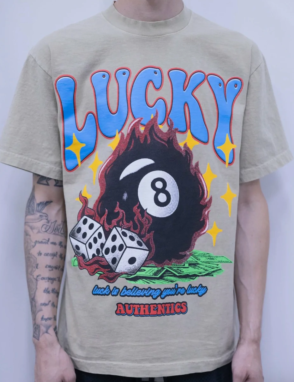 ShopMeta – Authentics Clothing Lucky Tee Mushroom